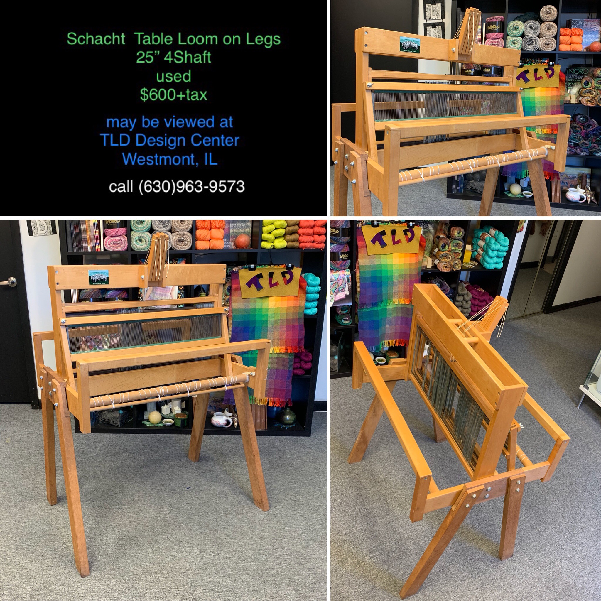 TLD Design Center & Gallery - Chicago Area New and Used Weaving Looms ...
